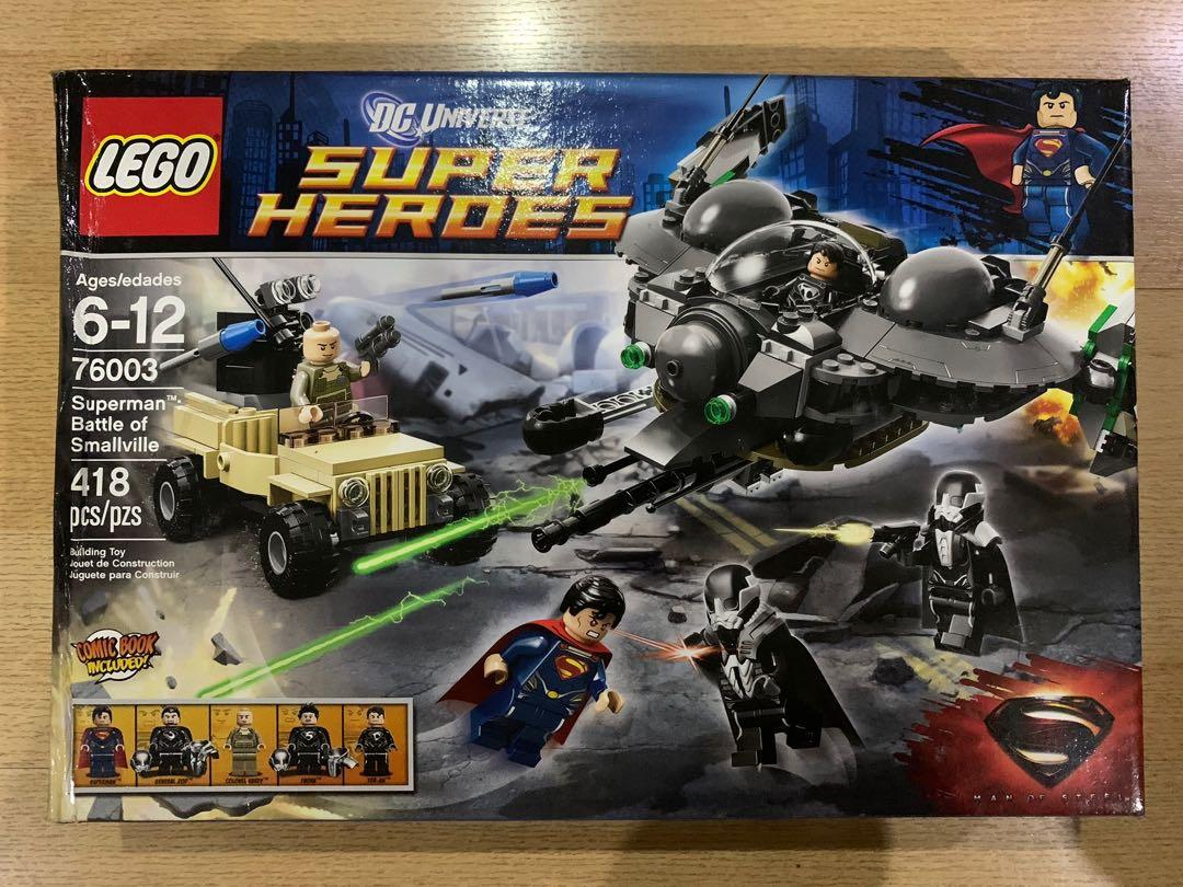 LEGO Super Heroes 76003 Superman Battle of Smallville, Hobbies & Toys ...