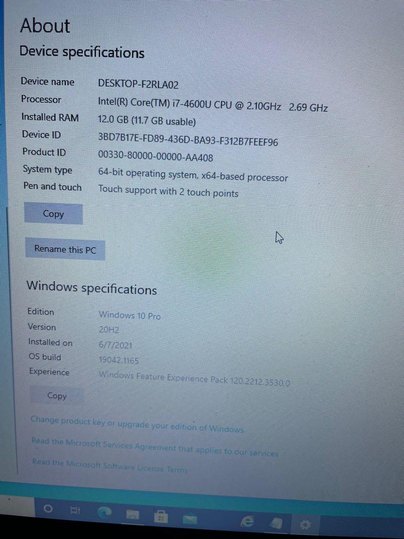 Lenovo thinkpad t440 laptop, Computers & Tech, Laptops & Notebooks on ...