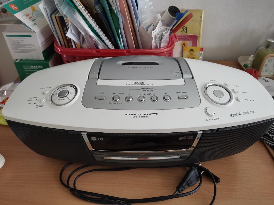 LG DVD Radio Cassette, Audio, Portable Music Players on Carousell