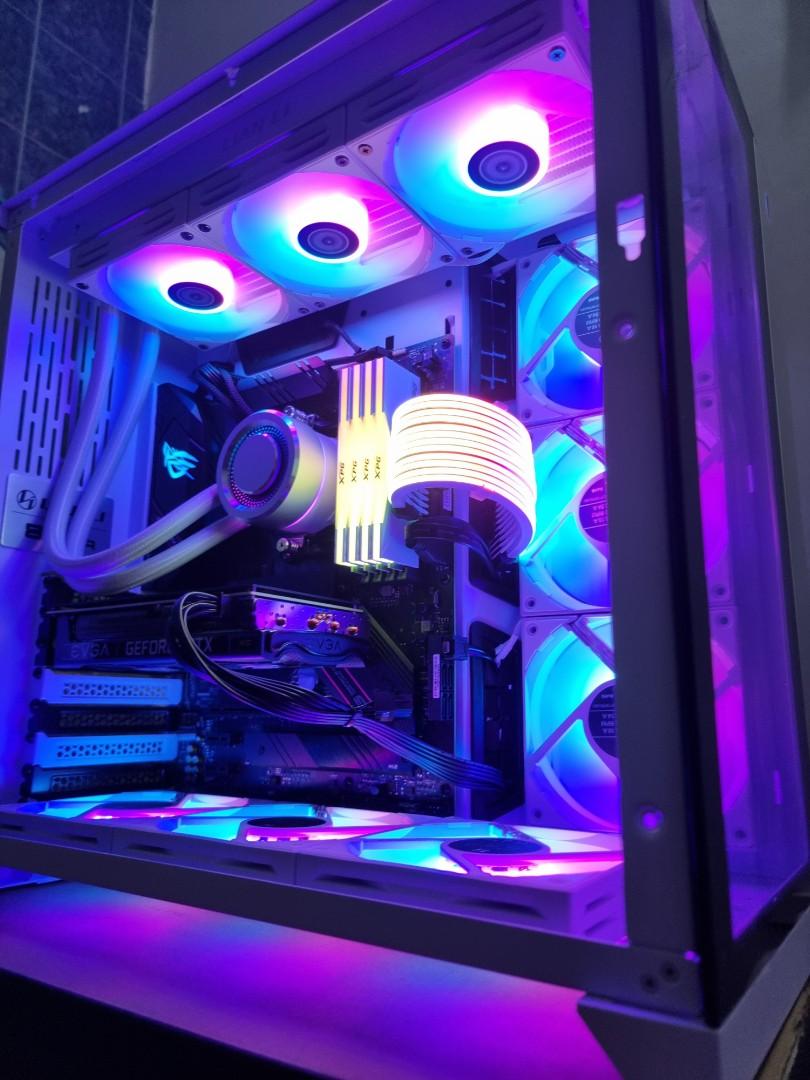 Lian Li RGB Strimer Plus Build Ryzen 5 3600 RTX 3060 Custom Gaming PC ...