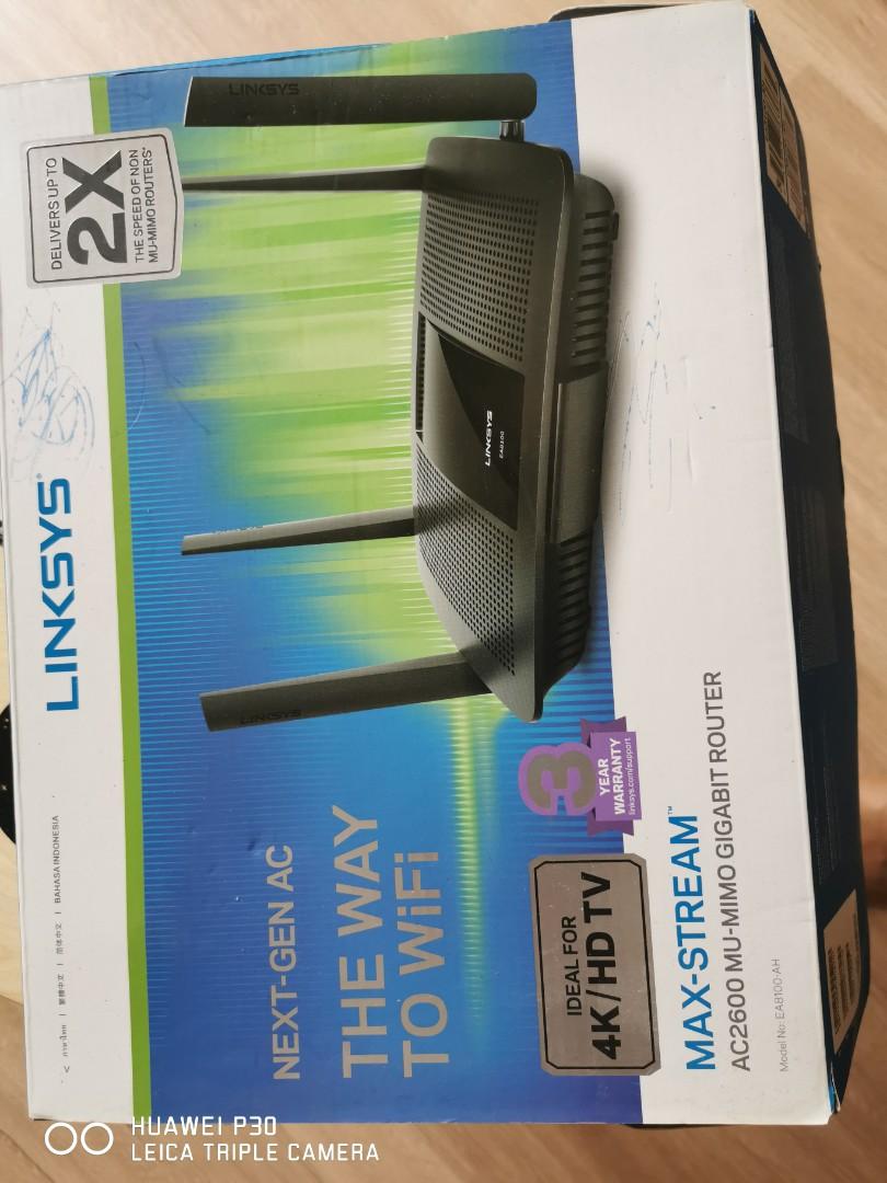 Linksys Router, Computers & Tech, Parts & Accessories, Networking on ...