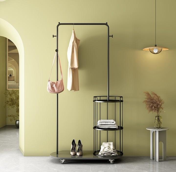 LOCKER WITH WHEELS TROLLEY CLOTHES RACK HANGER RACKING, Furniture ...