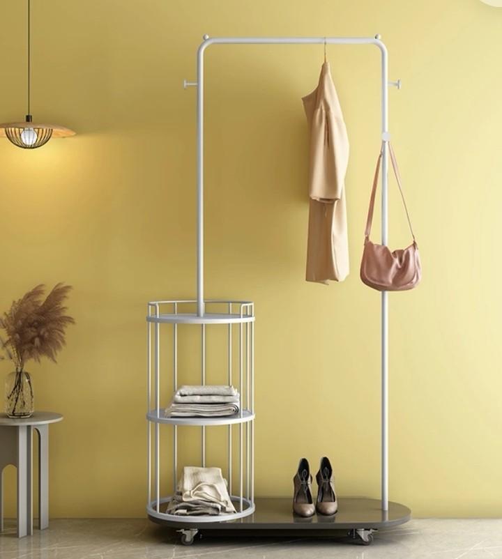 LOCKER WITH WHEELS TROLLEY CLOTHES RACK HANGER RACKING, Furniture ...