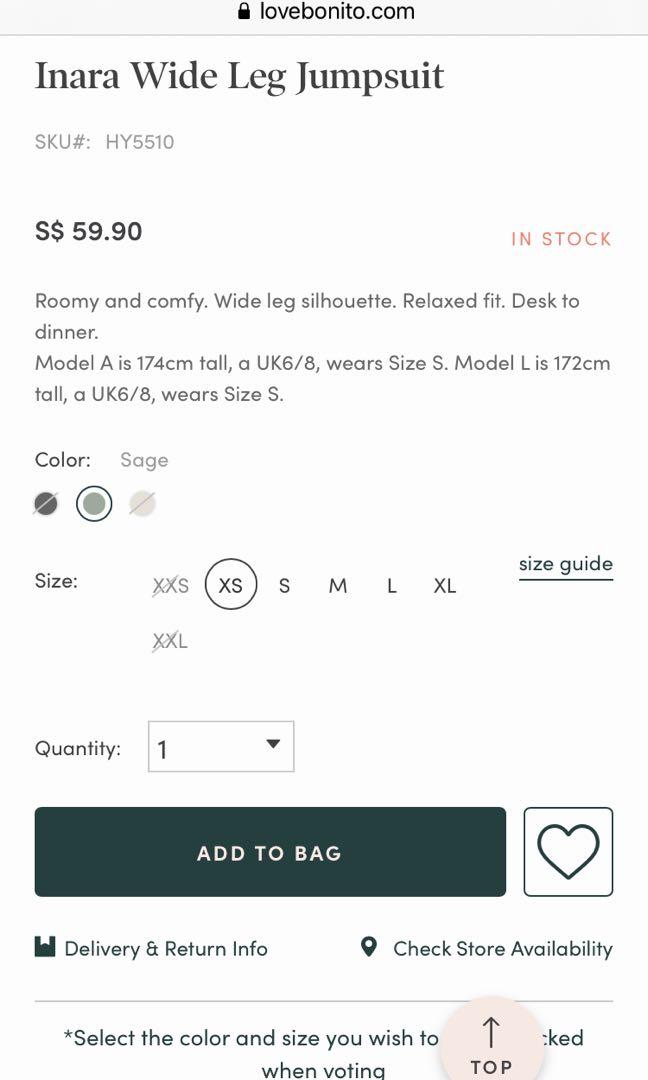 Lovebonito Inara Wide Leg Jumpsuit in Sage, Women's Fashion, Dresses ...