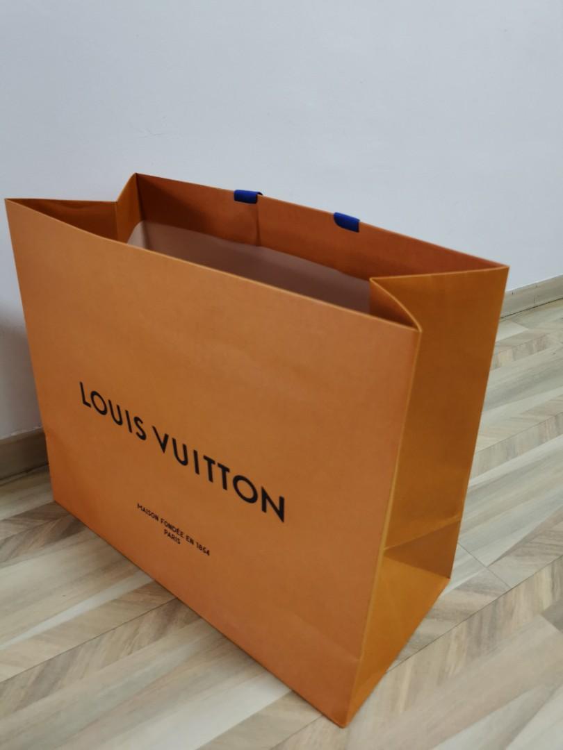 LV paper bag, Women's Fashion, Bags & Wallets, Shoulder Bags on Carousell