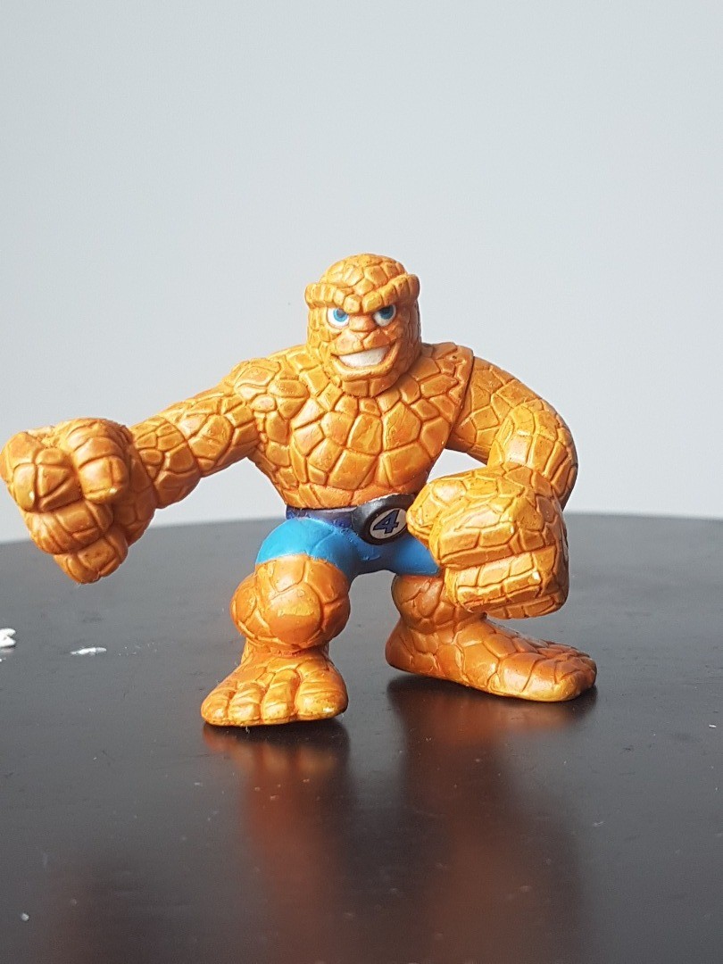 Marvel Super Hero Squad Mini Figure from Hasbro - Thing Fantastic Four ...