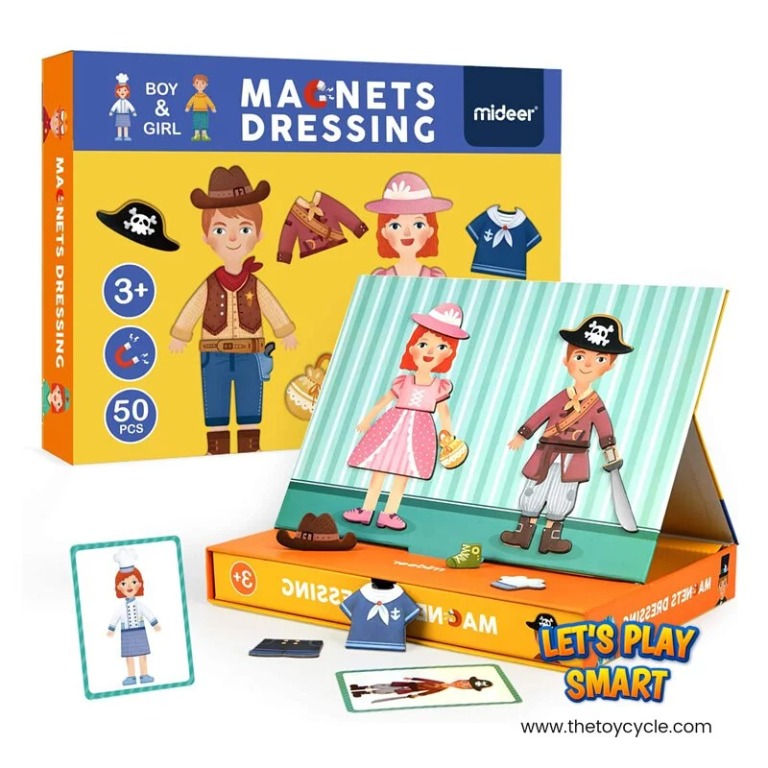 MiDeer - Magnet Activities - Dressing, Hobbies & Toys, Toys & Games on ...