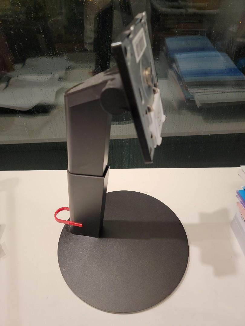 Monitor stand thinkvision, 電腦＆科技, 電腦周邊及配件, 電子屏幕 - Carousell