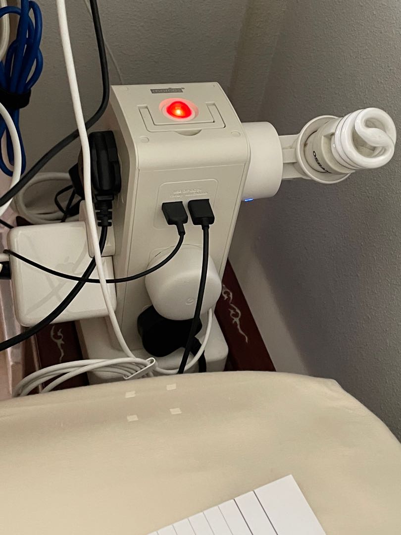 Morries 10 Gang Extension Tower, TV & Home Appliances, Electrical ...