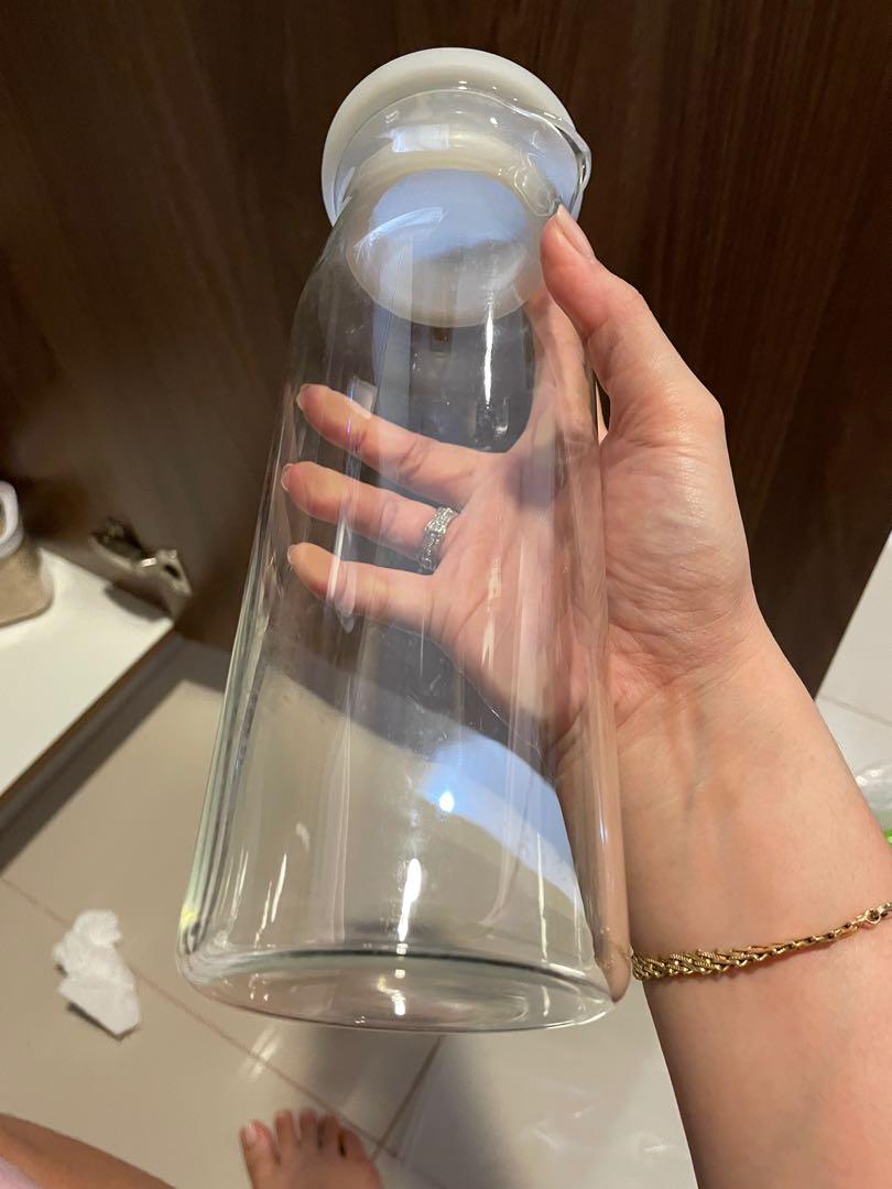 Muji Water Pitcher (1L) Heatproof, Furniture & Home Living, Kitchenware ...