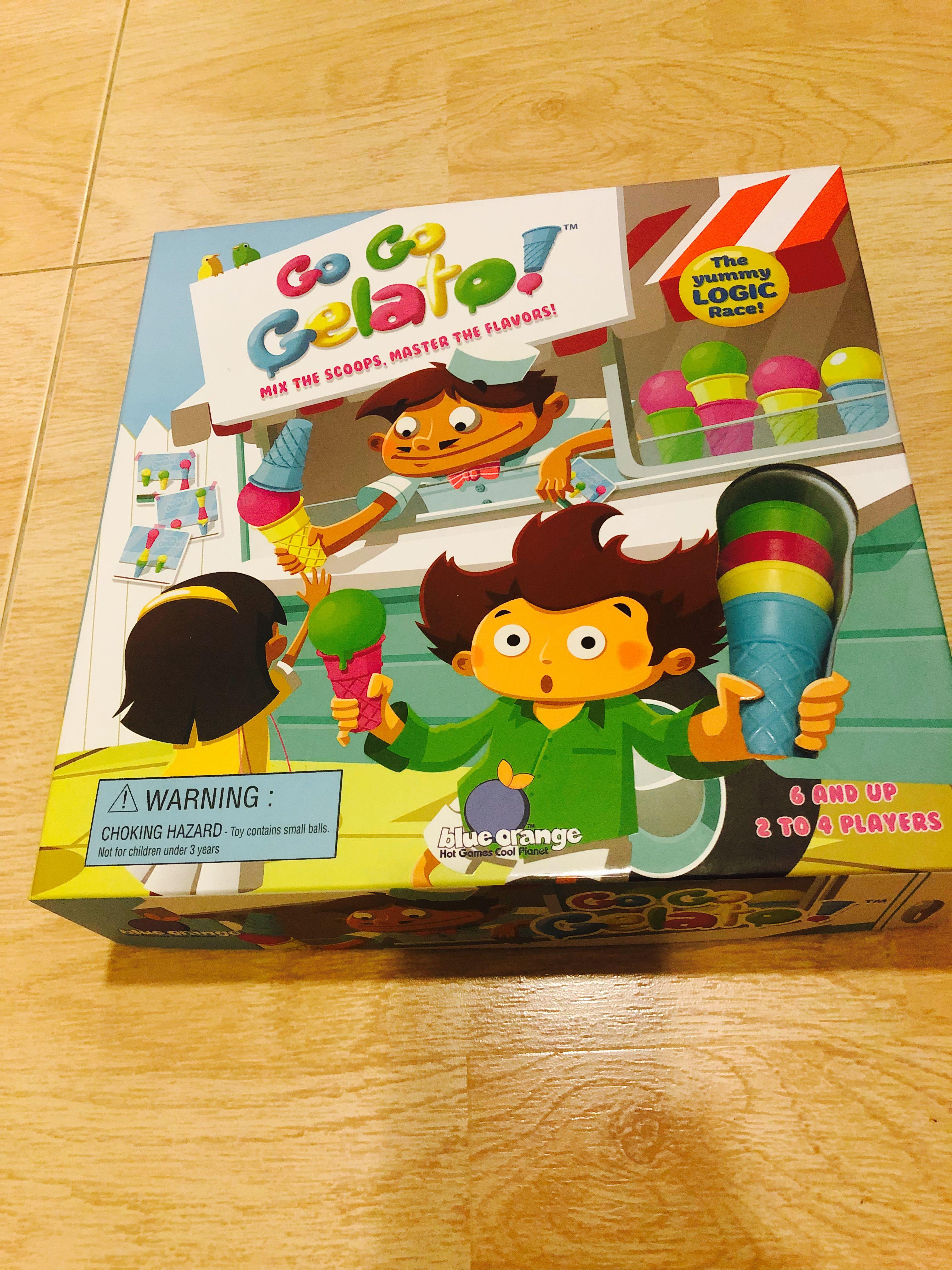 New - Go Go Gelato ice cream Logic Race Game for Kids, Hobbies & Toys ...