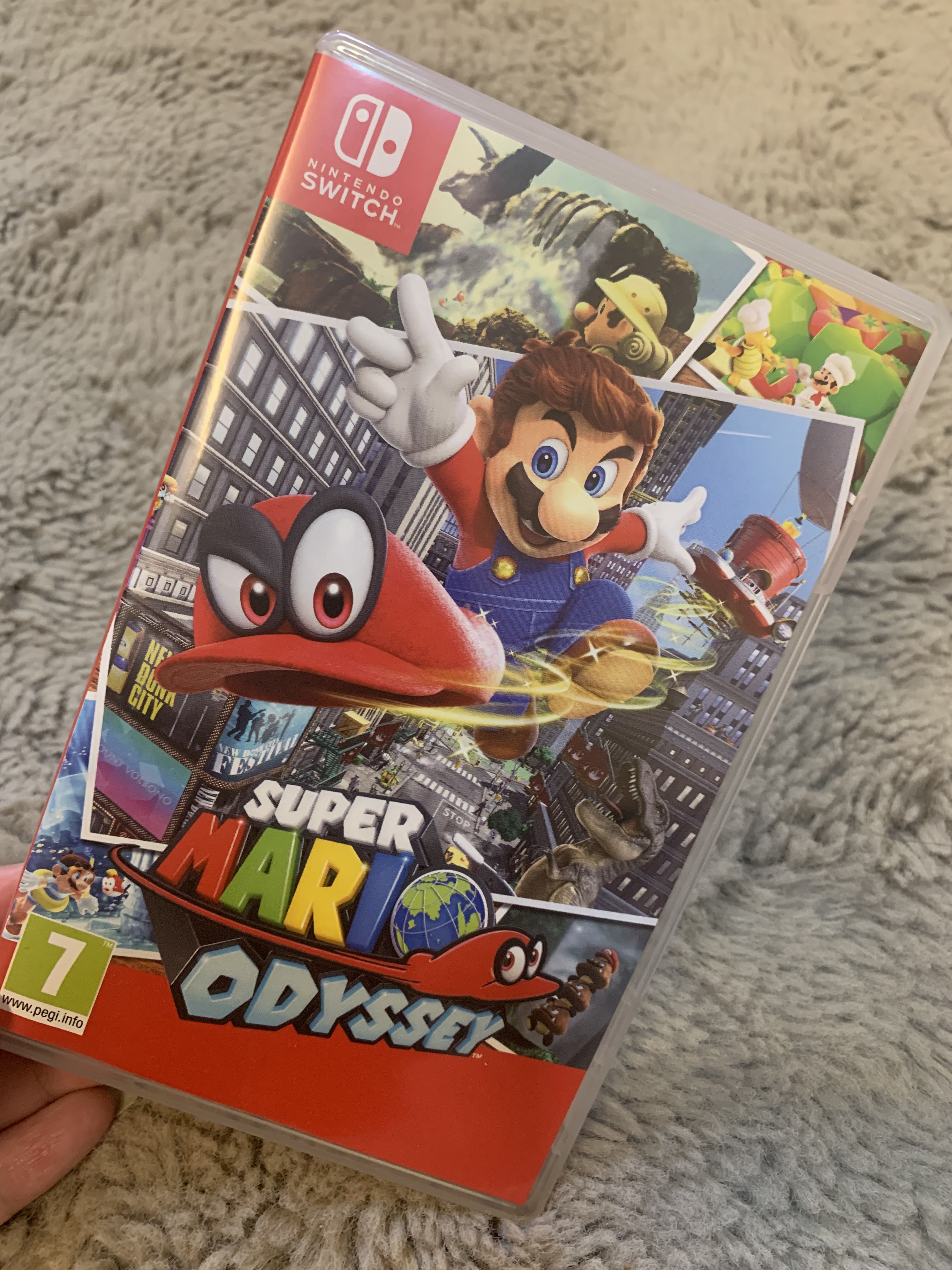 Nintendo Switch Super Mario Odyssey, Video Gaming, Video Games ...