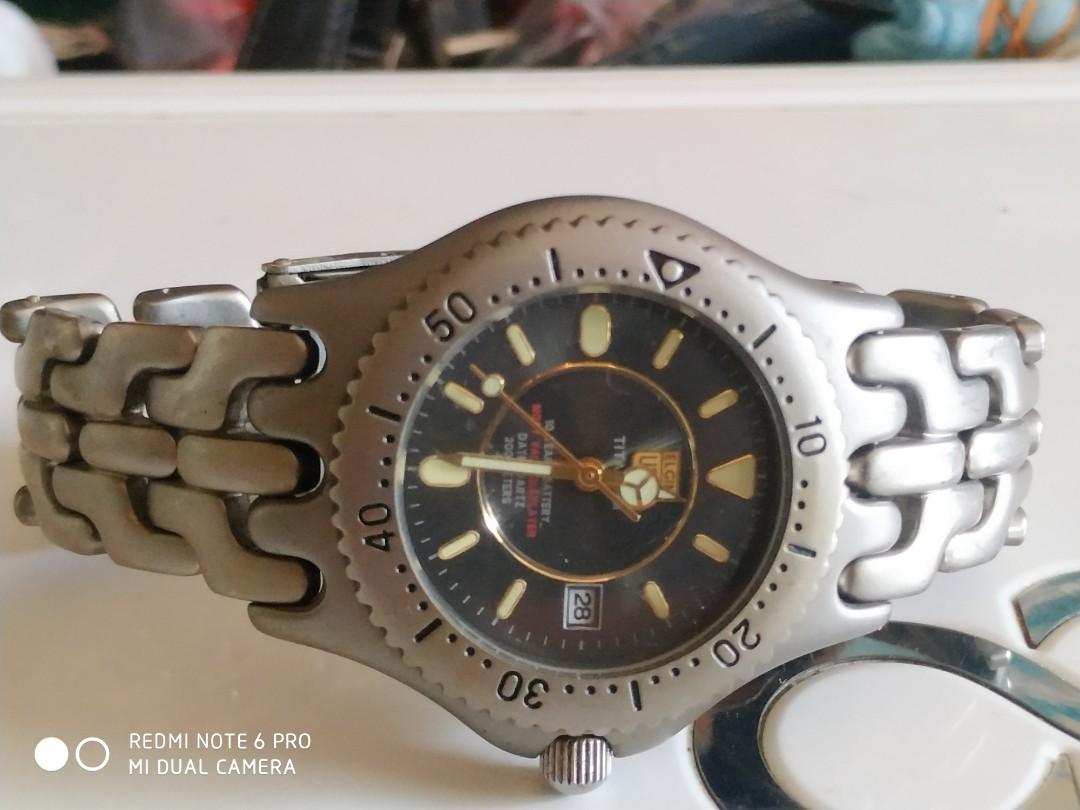 Original Elgin titanium watch, Men's Fashion, Watches & Accessories ...