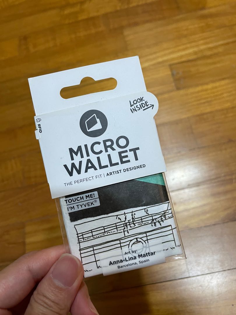 Paperwallet micro wallet, Women's Fashion, Bags & Wallets, Wallets ...