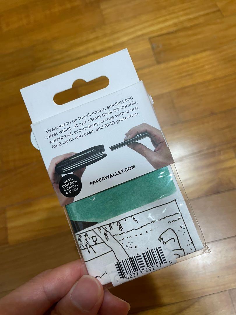 Paperwallet micro wallet, Women's Fashion, Bags & Wallets, Wallets ...