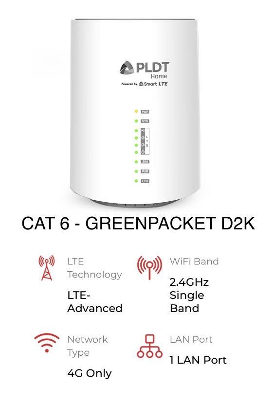 PLDT HOME WIFI PREPAID LTE-A, Computers & Tech, Parts & Accessories ...