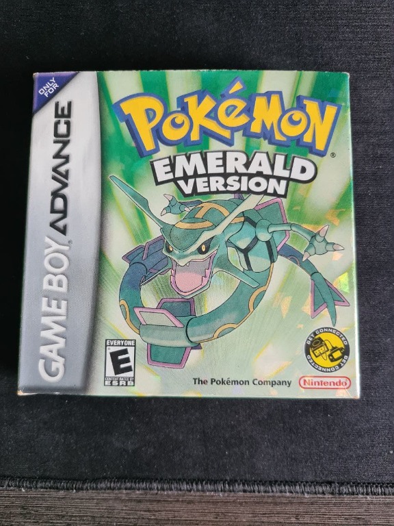 Pokemon Emerald Gameboy Advance with Box and Guidebook, Video Gaming ...