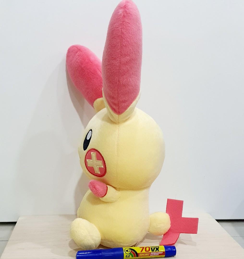[B1F1]Pokemon Plusle plush 33cm, Hobbies & Toys, Toys & Games on Carousell