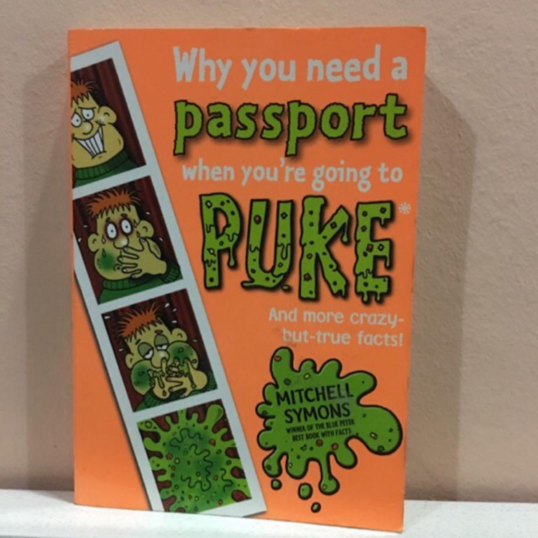 PUKE By Mitchell Symons, Hobbies & Toys, Books & Magazines, Children's ...