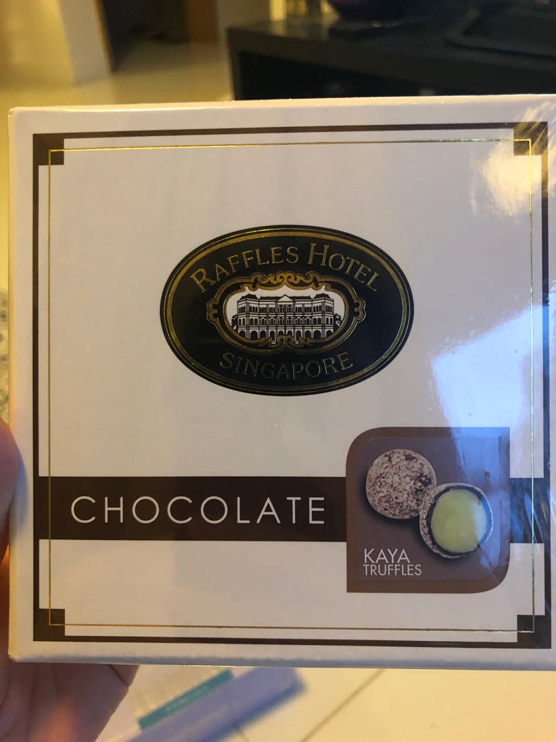 Raffles hotel chocolate, Food & Drinks, Gift Baskets & Hampers on Carousell