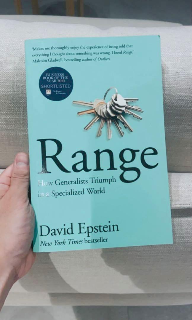 Range (by David Epstein), Hobbies & Toys, Books & Magazines, Fiction ...