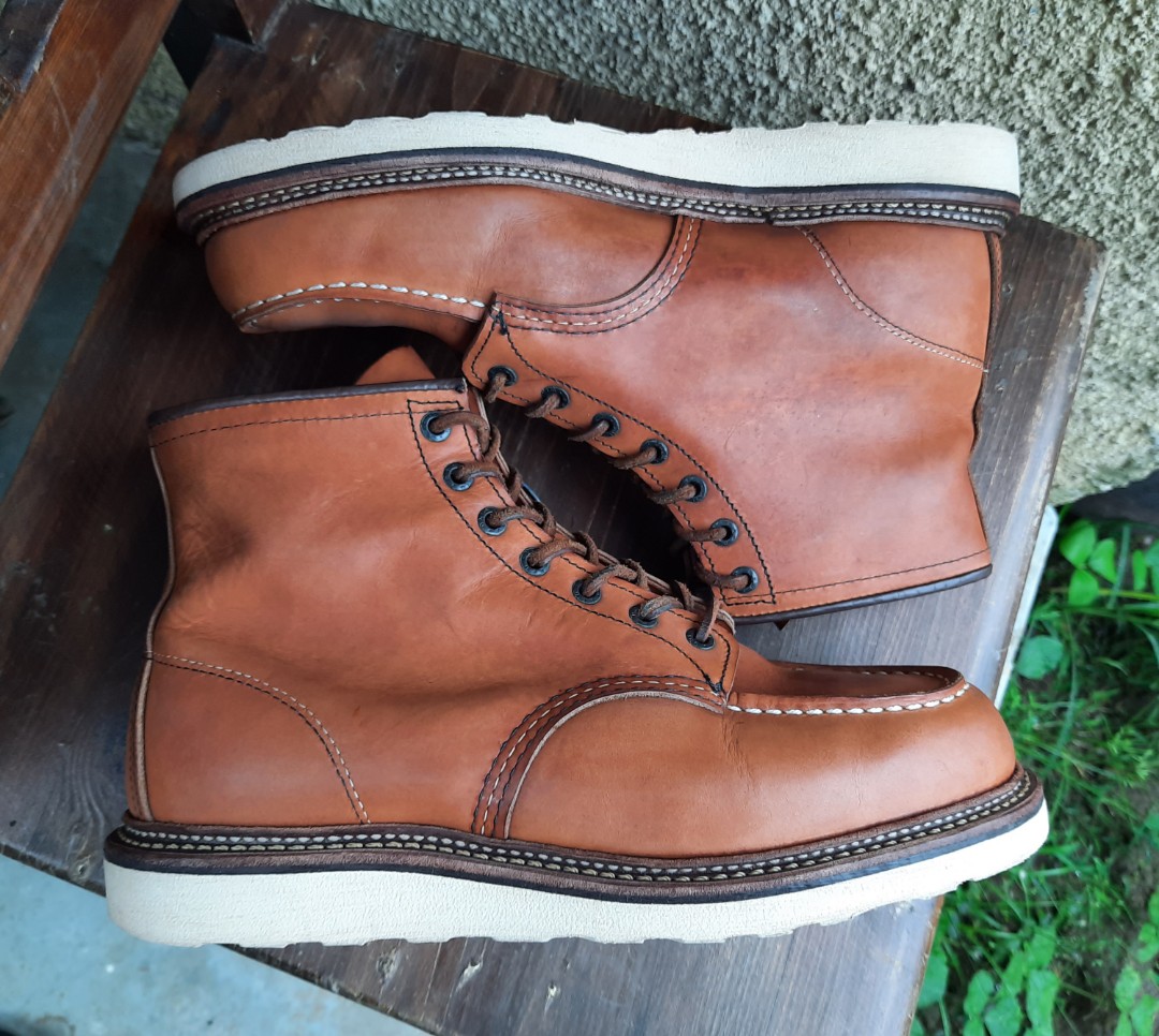 Red Wing 1907 Moc Toe Redwing, Men's Fashion, Footwear, Boots on Carousell