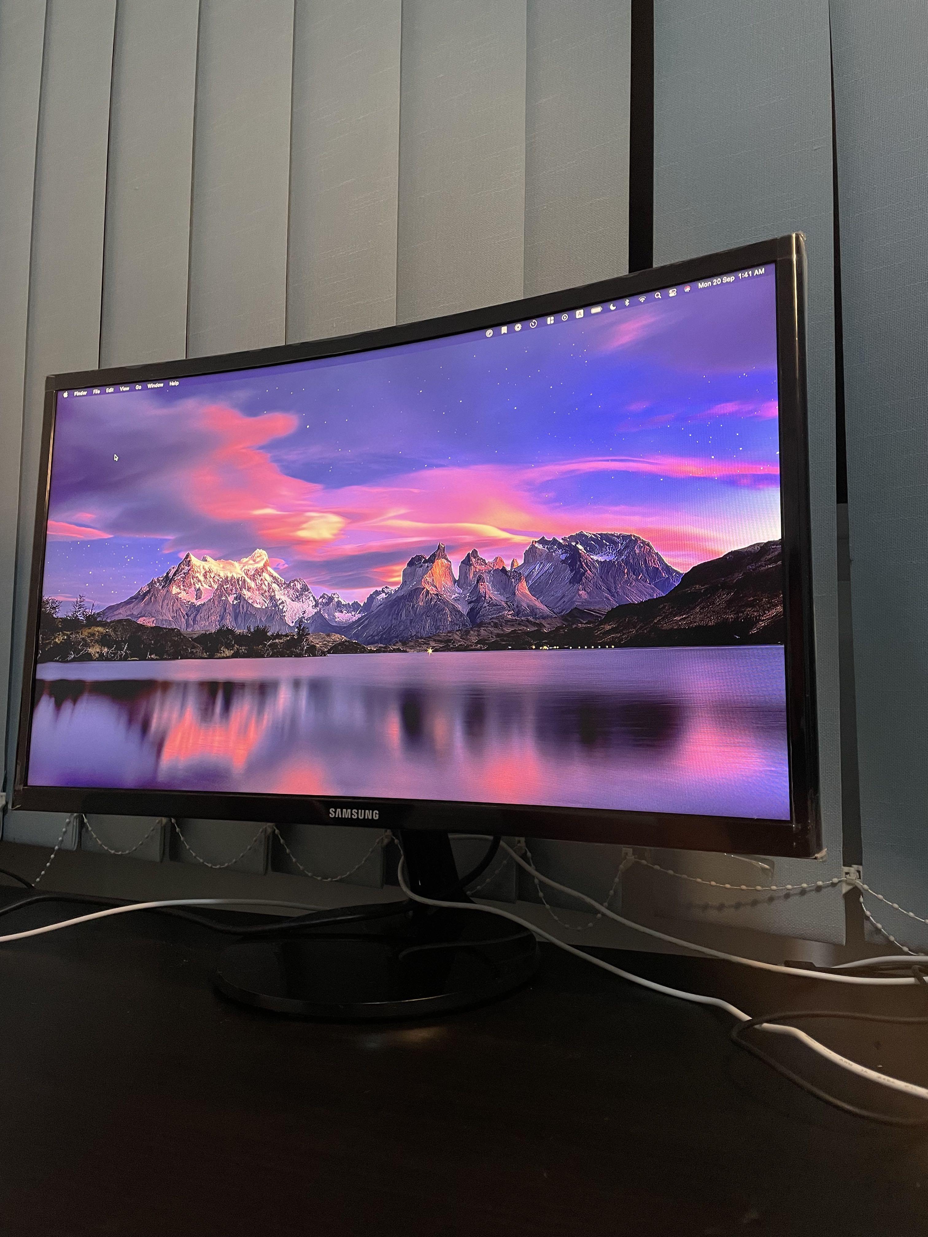 Samsung Curved Monitor 24 inch (Ori Price: $222), Computers & Tech ...