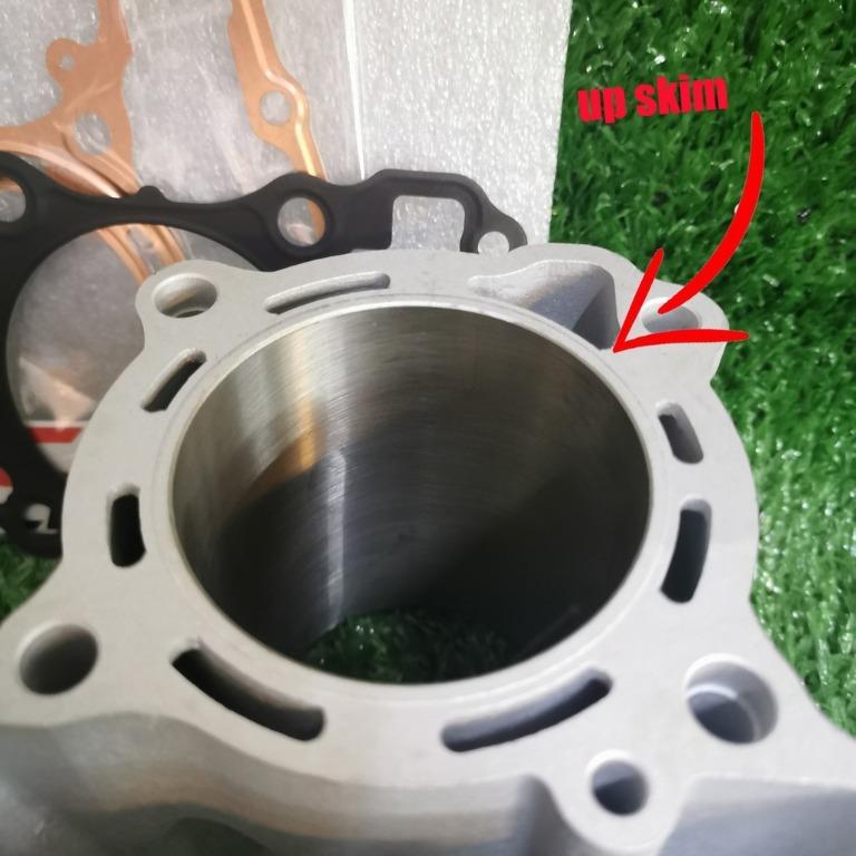 Sck Racing ceramic cylinder block HONDA RS150 -65MM- UP SKIM +6 +12 STANDARD, Motorcycles ...