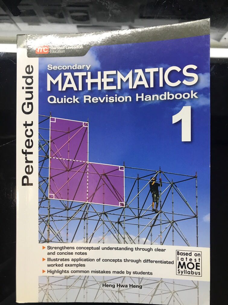 Secondary 1 Maths Quick Revision Handbook (Marshall Cavendish ...