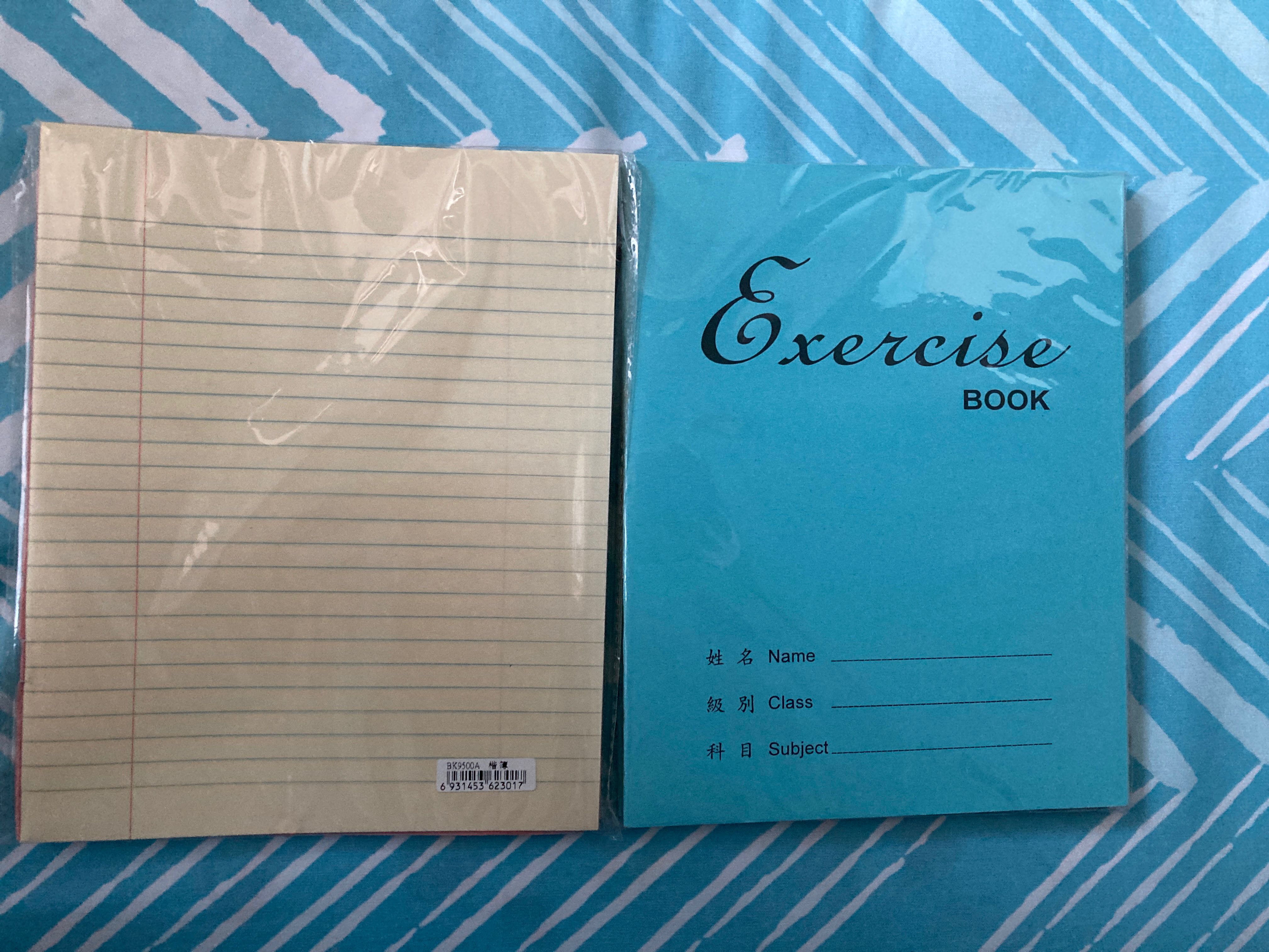 single-lined Exercise book 單行簿, 興趣及遊戲, 手作＆自家設計, 文具 - Carousell