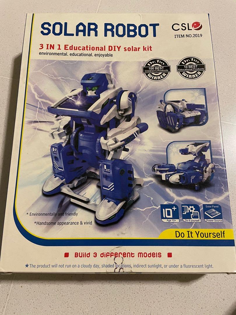 Solar robot DIY kit, Hobbies & Toys, Toys & Games on Carousell