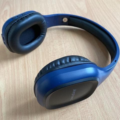 Sonicgear Airphone 5 Wireless Headphones (Blue), Audio, Headphones ...