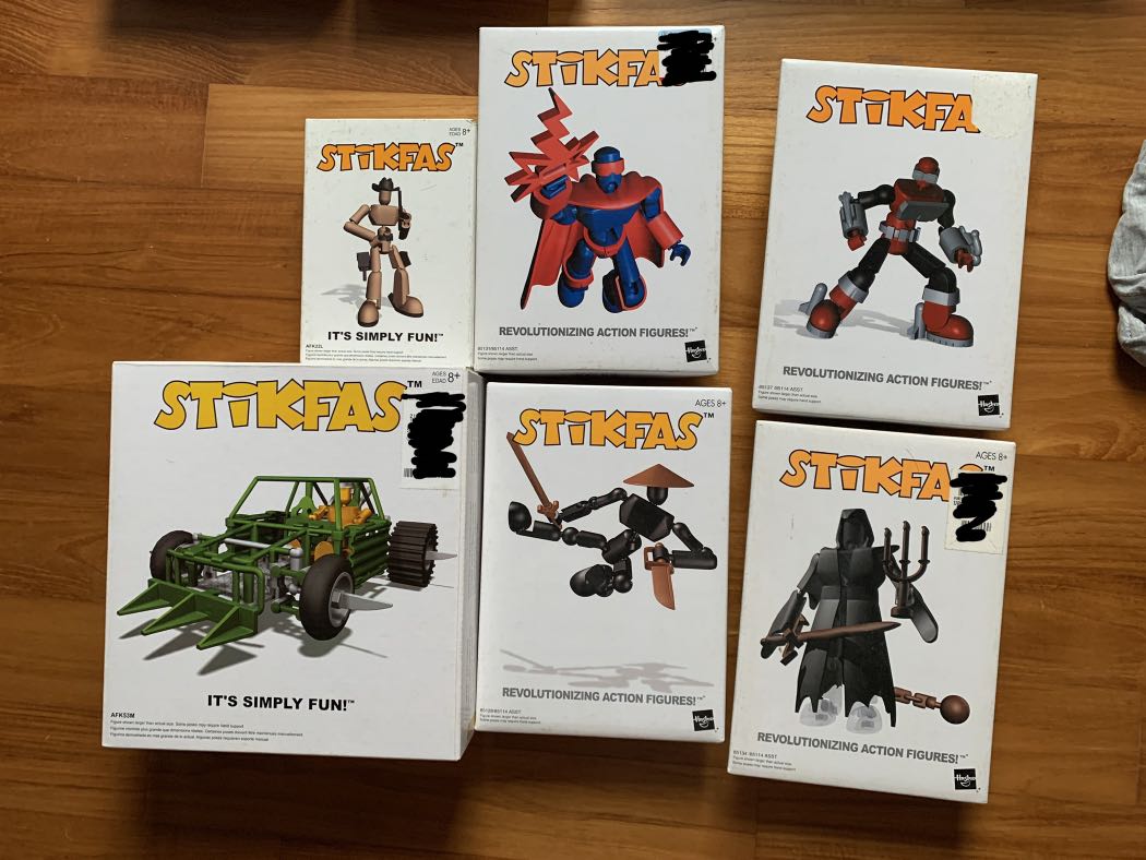 Stikfas figures, Hobbies & Toys, Toys & Games on Carousell