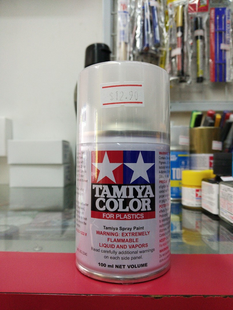Tamiya TS-13 Clear Spray Paint For Plastic, Hobbies & Toys, Stationery ...