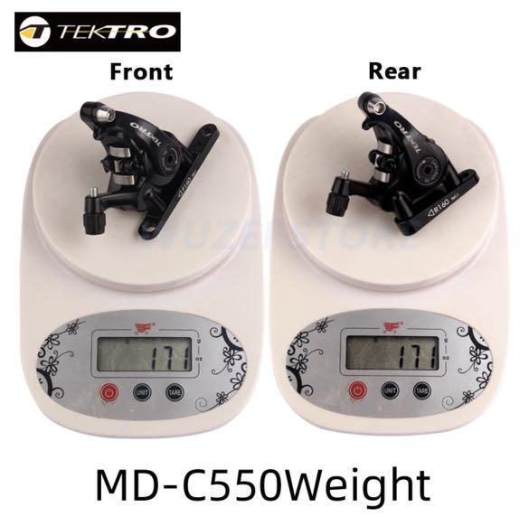Tektro MD-C550 Dual piston road bike cable brake calipers, Sports Equipment, Bicycles & Parts ...