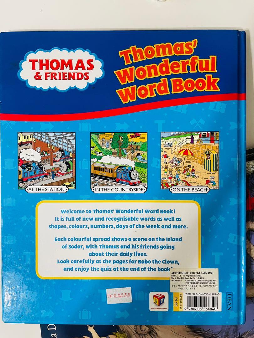 Thomas wonderful word book, 興趣及遊戲, 書本 & 文具, 小說 & 故事書 - Carousell