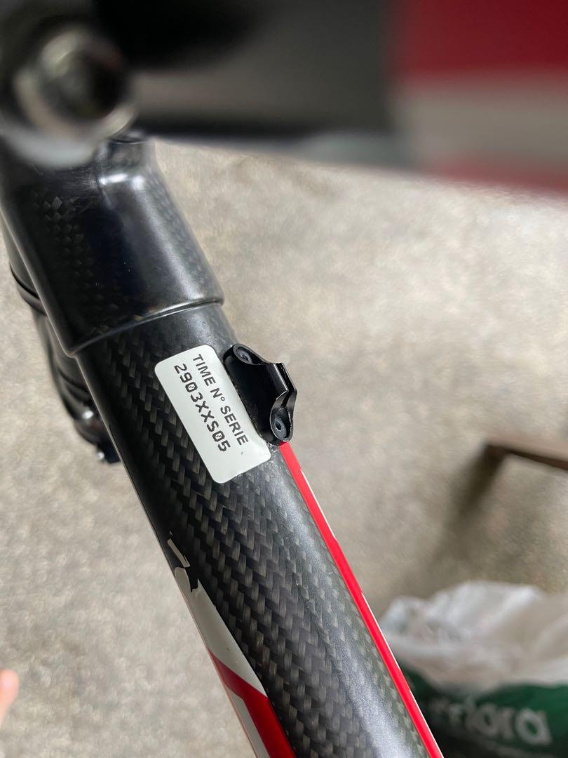 Time VXRS Frame Set, Sports Equipment, Bicycles & Parts, Parts ...