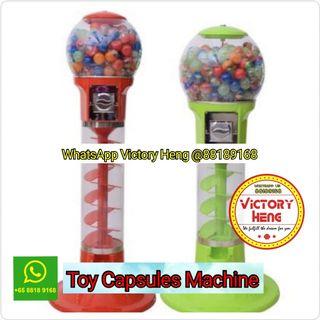 Capsules Included Coin Toy Vending Machine Vintage, Hobbies & Toys ...