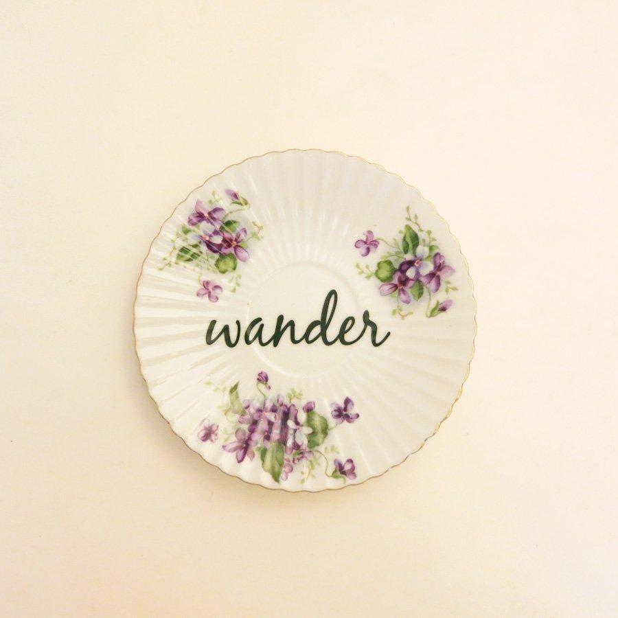 Upcycled vintage saucers, Furniture & Home Living, Home Decor, Other ...