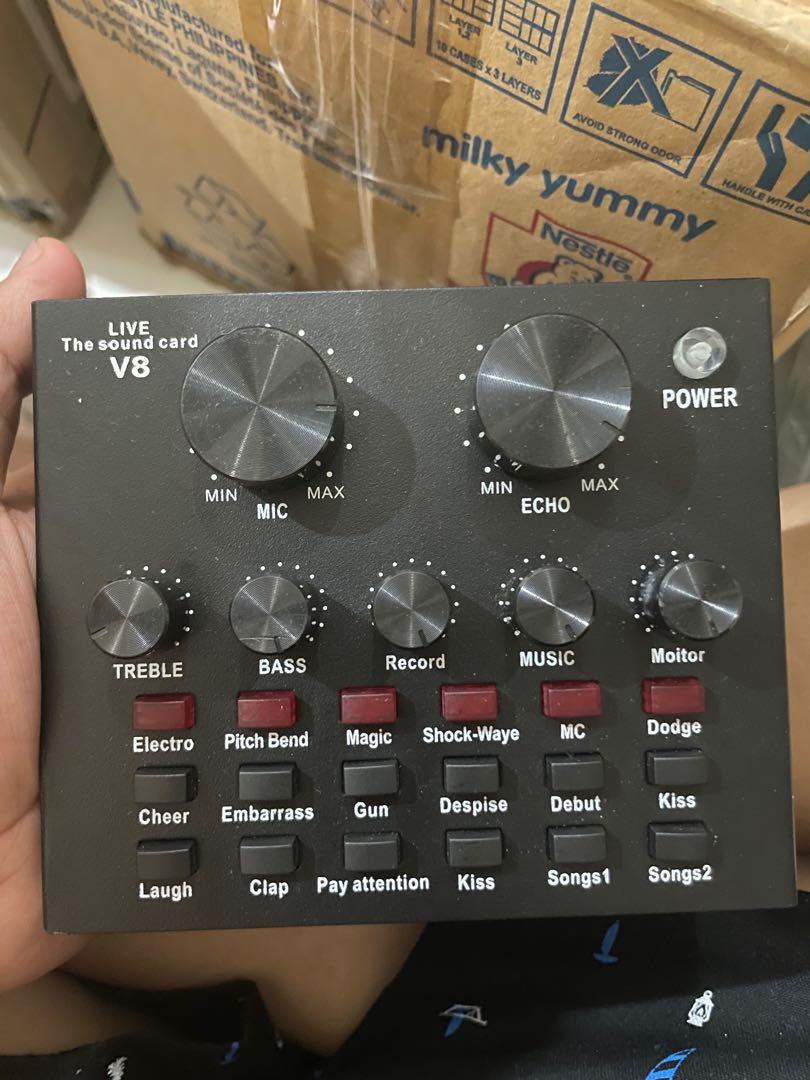 V8 Sound Card, Audio, Other Audio Equipment on Carousell