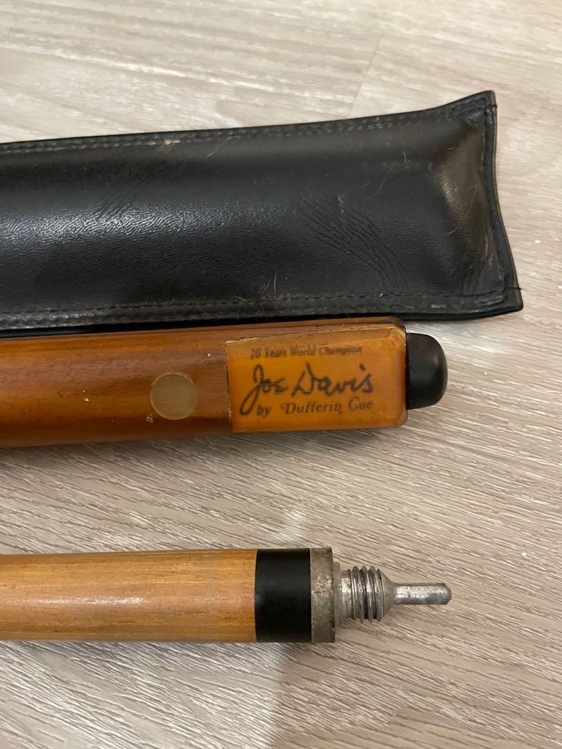 Vintage Joe Davis cue, Sports Equipment, Sports & Games, Billiards ...