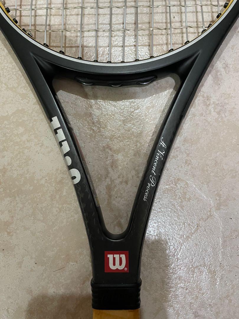 Wilson Prostaff Hyper Carbon Tour 90 St Vincent Process Tennis Racket ...