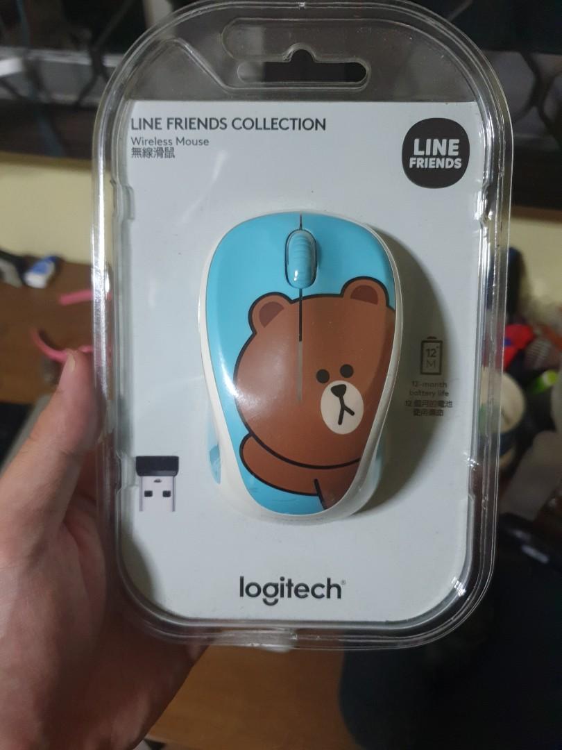 Wireless Logitech Mouse LINE FRIENDS COLLECTION, Computers & Tech ...