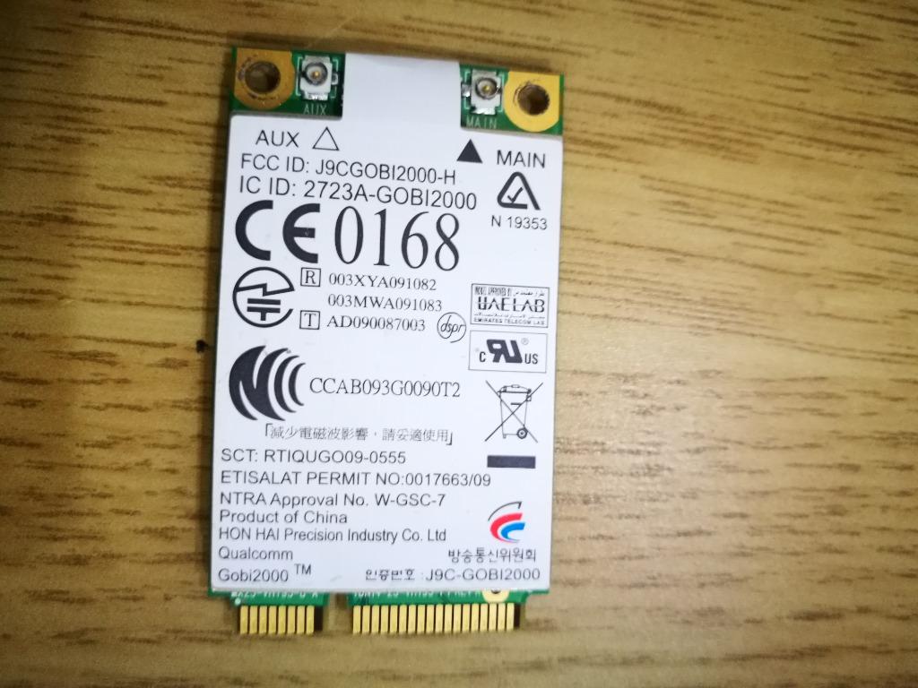 Wireless Modem Card Collectible, Computers & Tech, Parts & Accessories ...