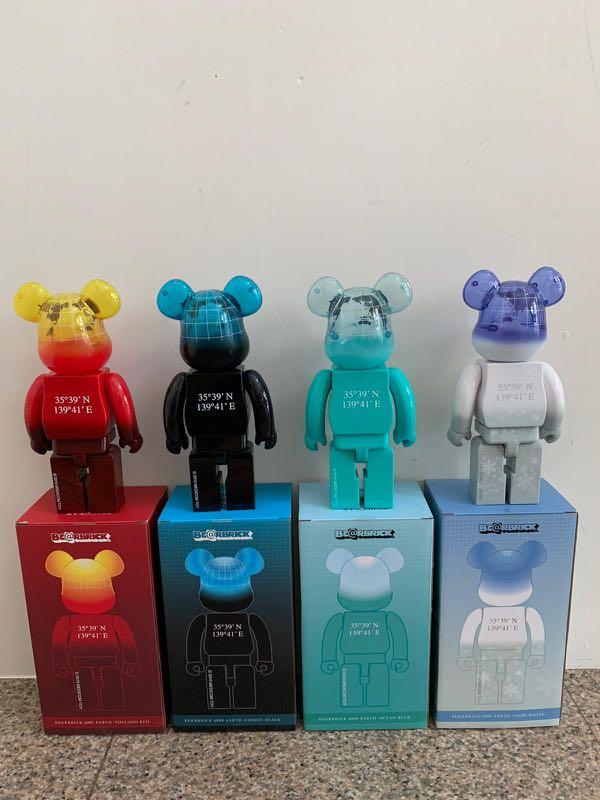 400% Bearbrick Earth ( x Project 1/6), Hobbies & Toys, Toys & Games on ...