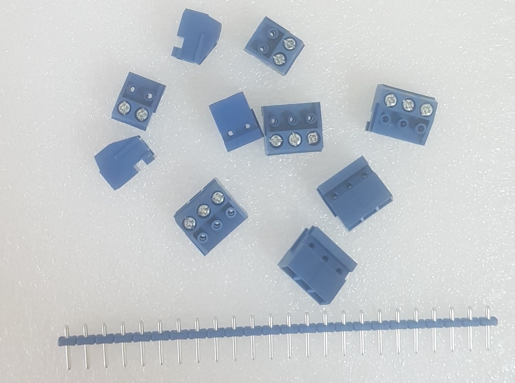 5.0mm Terminal Block Housing And Strip Pin Header, Computers & Tech ...