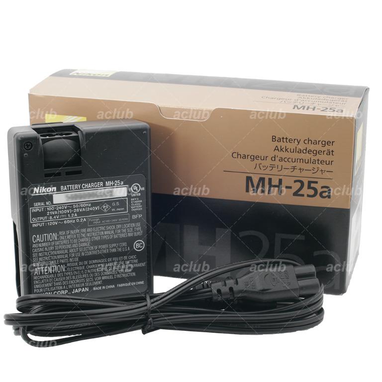 (預訂貨品)原裝正貨 - 尼康 Nikon MH-25a Battery Charger 電池充電器 充電座, 手提電話, 電話及其他裝置配件 ...