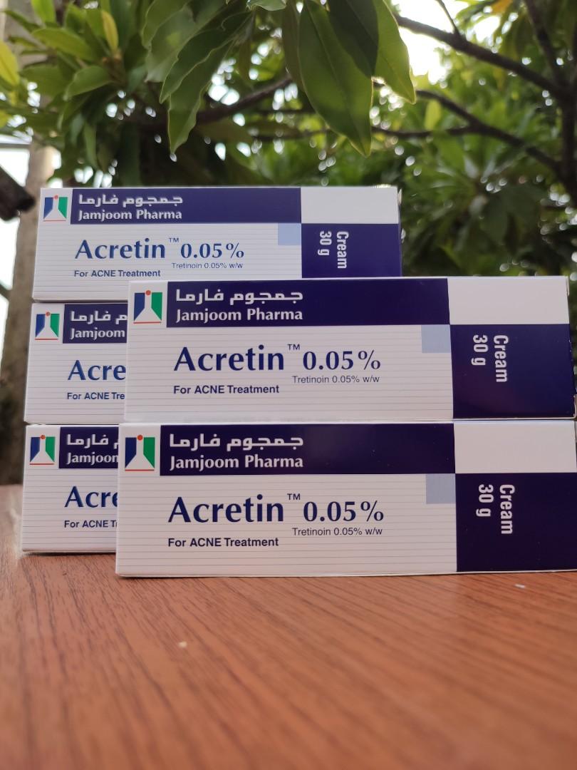 Acretin 0.025% 0.05%, Beauty & Personal Care, Sanitary Hygiene on Carousell