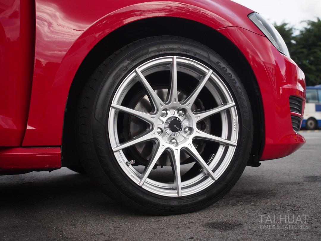 ADVANTI RACING STORM S1 light weight rims 5x114.3 5x112 18 rims, Car ...