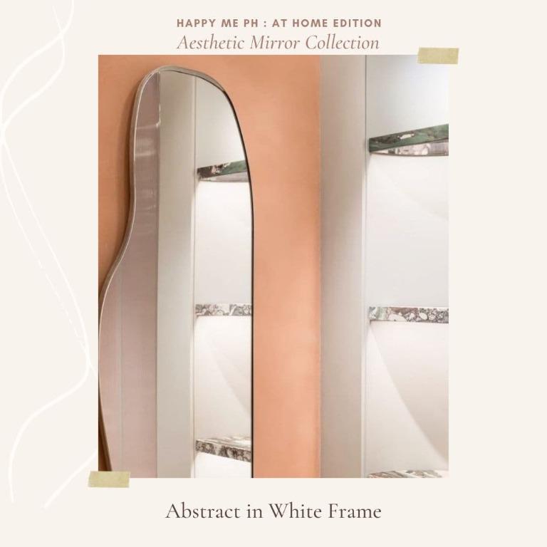 Aesthetic Full Body Mirror w/ FREE Wood Stopper (Customizable/Pre-order ...